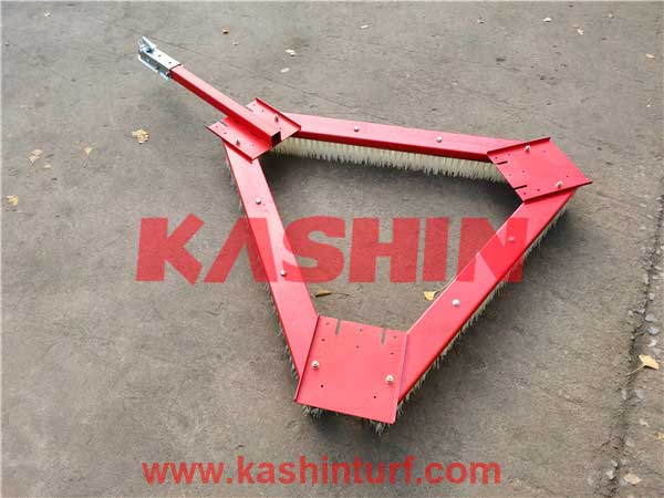 artificial turf brush,triangular turf brush | KASHIN Turf Care