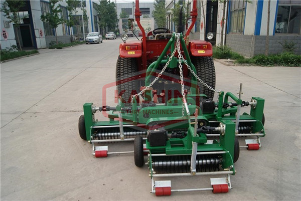 China 3 Gang Verticutter,Triple Vertical Mower | KASHIN Turf Care